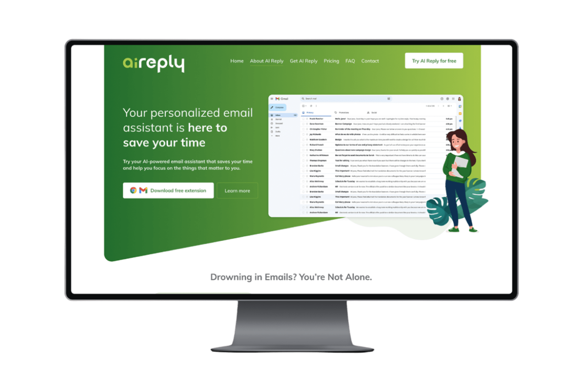 AI Reply - Email Productivity Solution | Whirr Crew